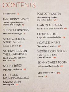 cookbook table of contents – Fit Armadillo